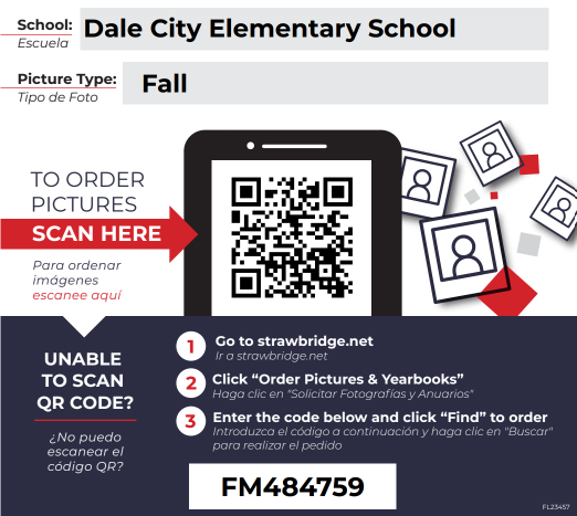 Picture Day 10/27 - Dale City Elementary School